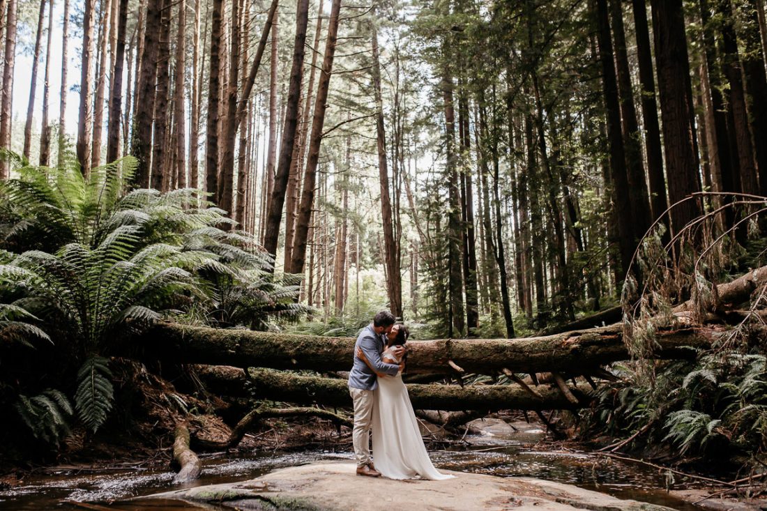 Real Wedding - Jacqui & Brendon, Beech Forest VIC - Ivory Tribe