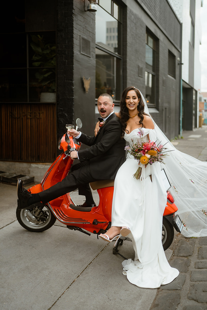 Real Wedding - Tara & Tom, Collingwood VIC | Ivory Tribe